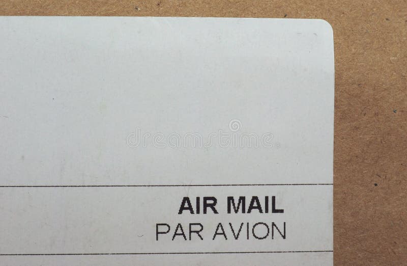 Air mail letter stock photo. Image of avion, paper, post - 179982920