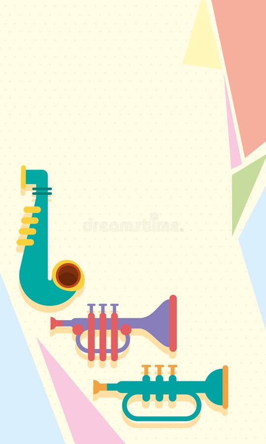 Air musical instruments stock vector. Illustration of notes - 269664040
