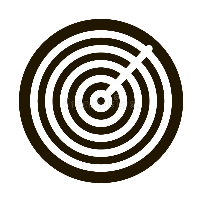 Air Navigation Radar Tower Doodle Icon Hand Drawn Illustration Stock ...