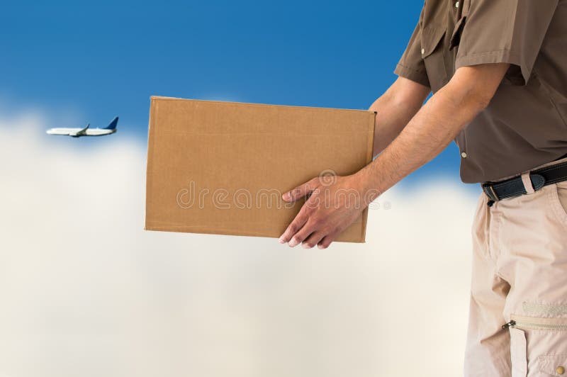 Air Parcel Delivery Service Stock Image - Image of moving, postal: 42376595