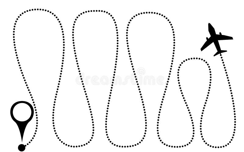 Route Change Flight Stock Illustrations – 58 Route Change Flight Stock ...