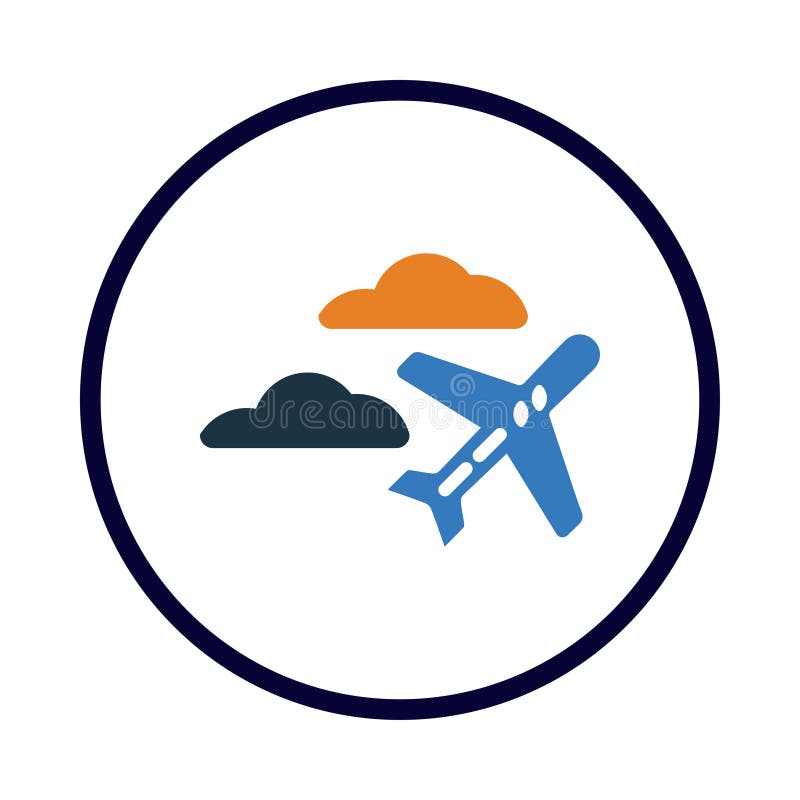 Air, Plane, Travel Air, Travel Air Icon Stock Vector - Illustration of ...