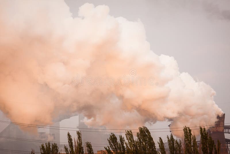 Air Pollution and Environment Protection Concept Stock Image - Image of ...