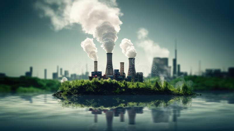 Air Pollution from Factories. Pollution Problems and Climate Change ...