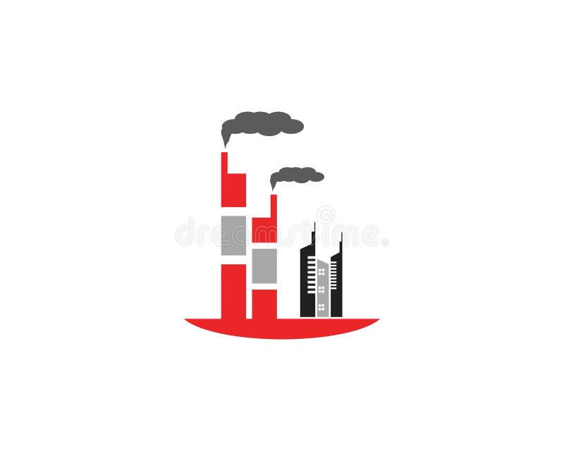 Air Pollution Logo Vector Illustration Stock Illustration ...