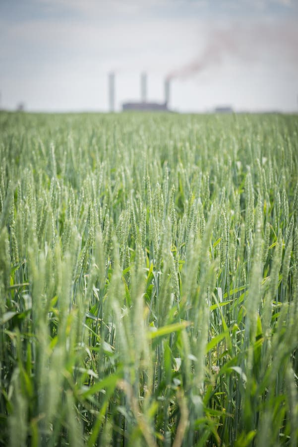 Air pollution stock image. Image of steelworks, works - 42083471