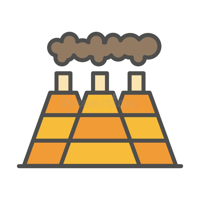 Air Pollution. Vector Illustration Decorative Design Stock Vector ...