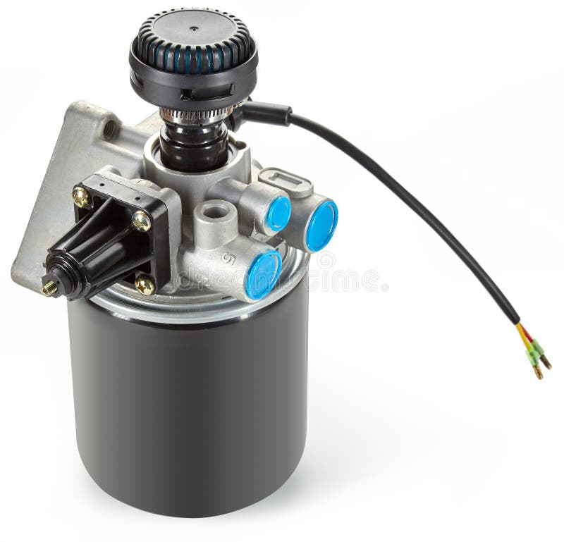 Air Preparation Module with Filter Stock Photo - Image of module ...