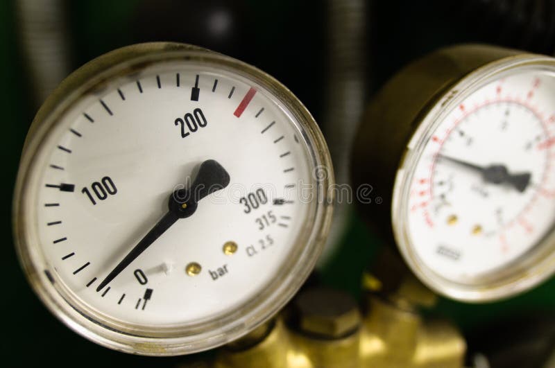Pressure gauge stock photo. Image of stress, industry - 13350658
