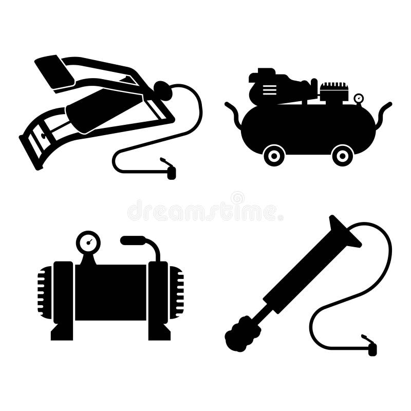 Air Pump and Compressor Icon,logo Vector Illustration Design Template ...