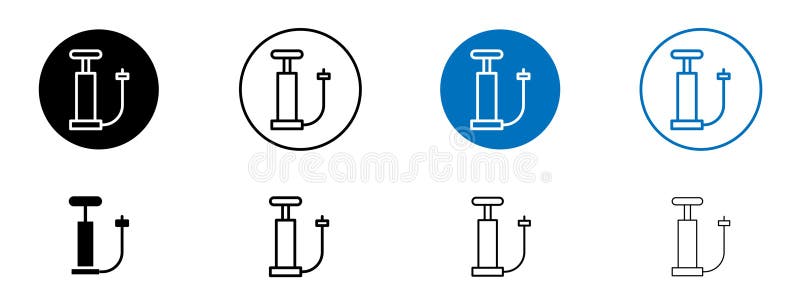 Air pump icon vector stock vector. Illustration of repair - 348076801