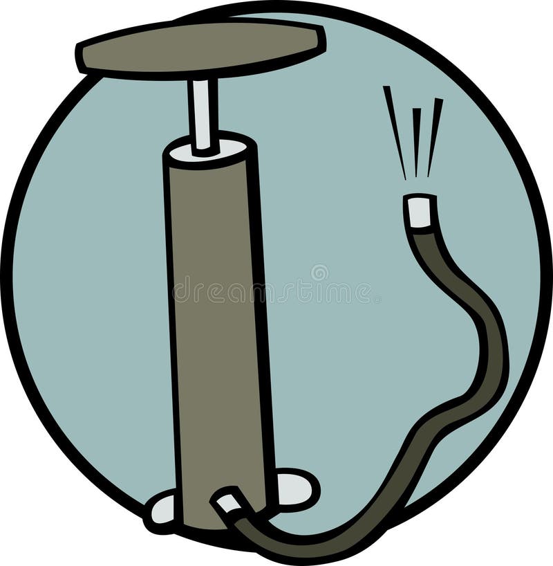 Helium Air Tank and Balloon Vector Illustration Stock Vector ...