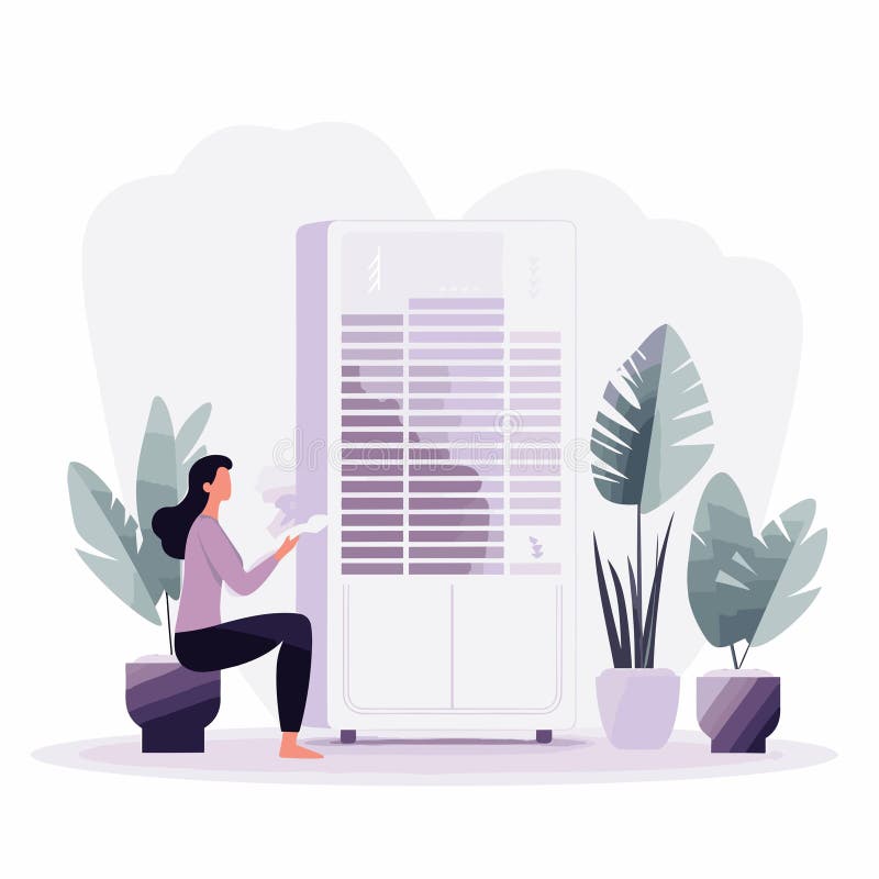 Air Purification Vector Flat Minimalistic Isolated Illustration Stock ...