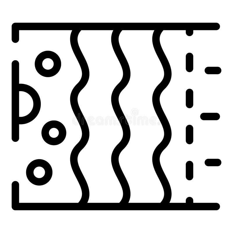 Air Purifier Filter Icon, Outline Style Stock Vector - Illustration of ...