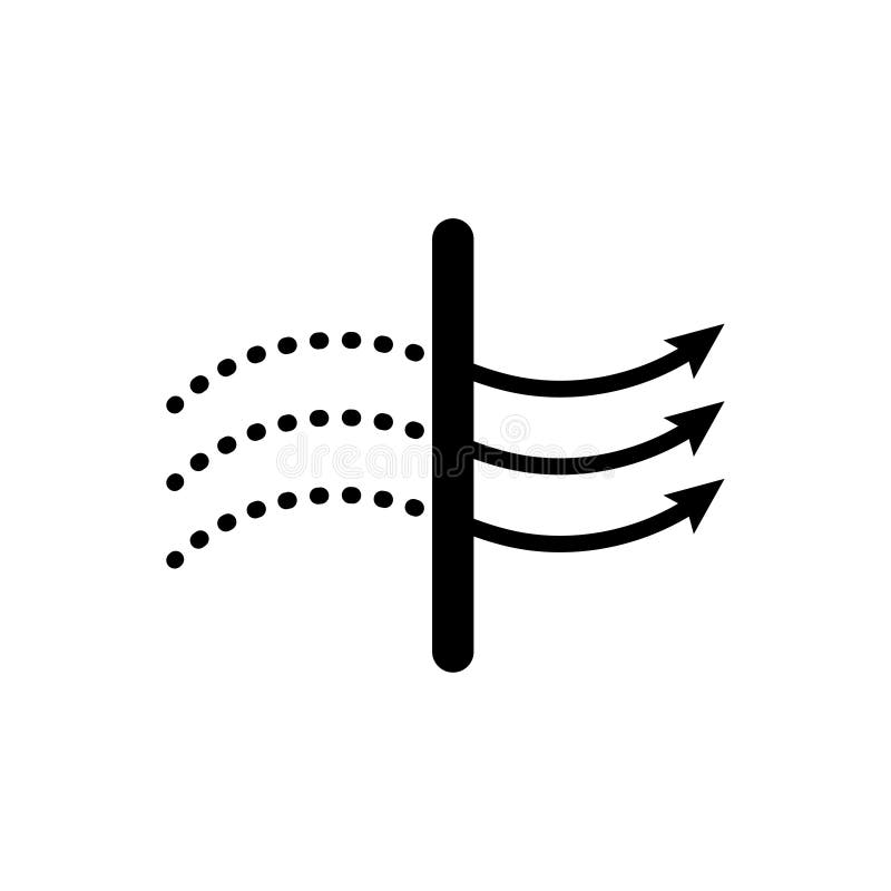 Air Purifier. Air Filter Icon. Solid Particle and Bacterial Filter ...