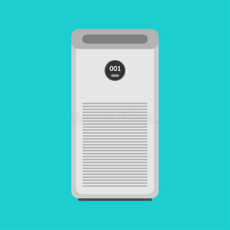 Air Purifier Icon, Fresh Air Concept, Vector, Illustration Stock Vector ...