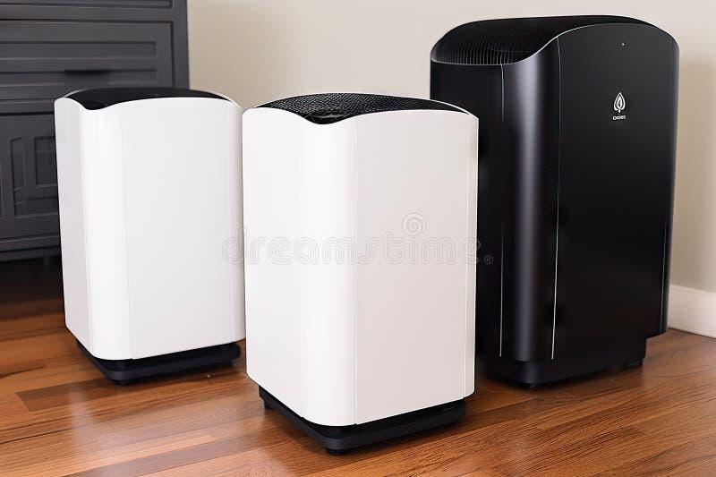 Air Purifier System with Multiple Fans and Hepa Filters for Optimal Air ...