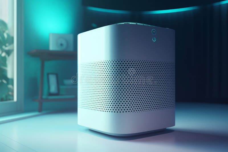 Air Purifier Unit. Generate Ai Stock Illustration - Illustration of ...