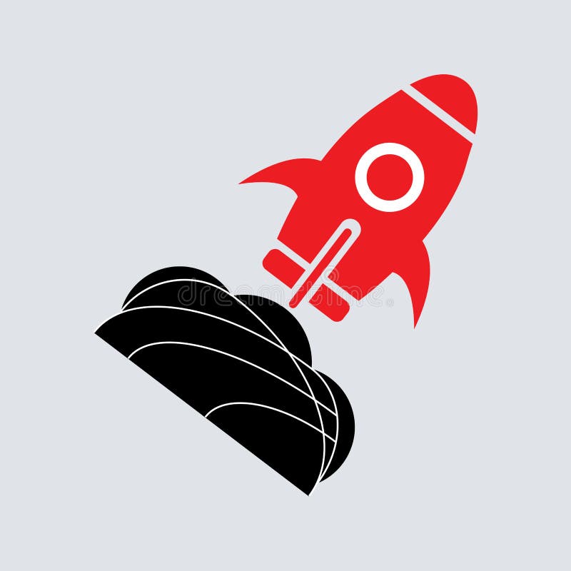 Air Rocket Logo Icon Template Stock Vector - Illustration of ...
