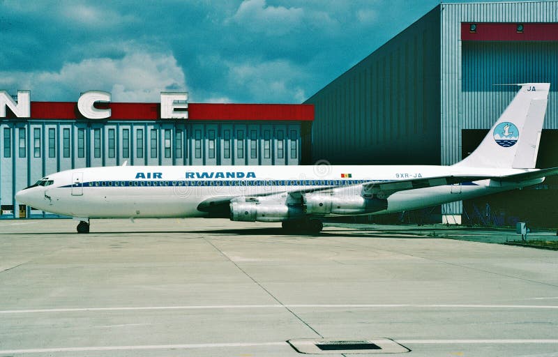 Air Rwanda Boeing B707328 Pxrja Cn 19292 Ln 560 Foto de archivo ...