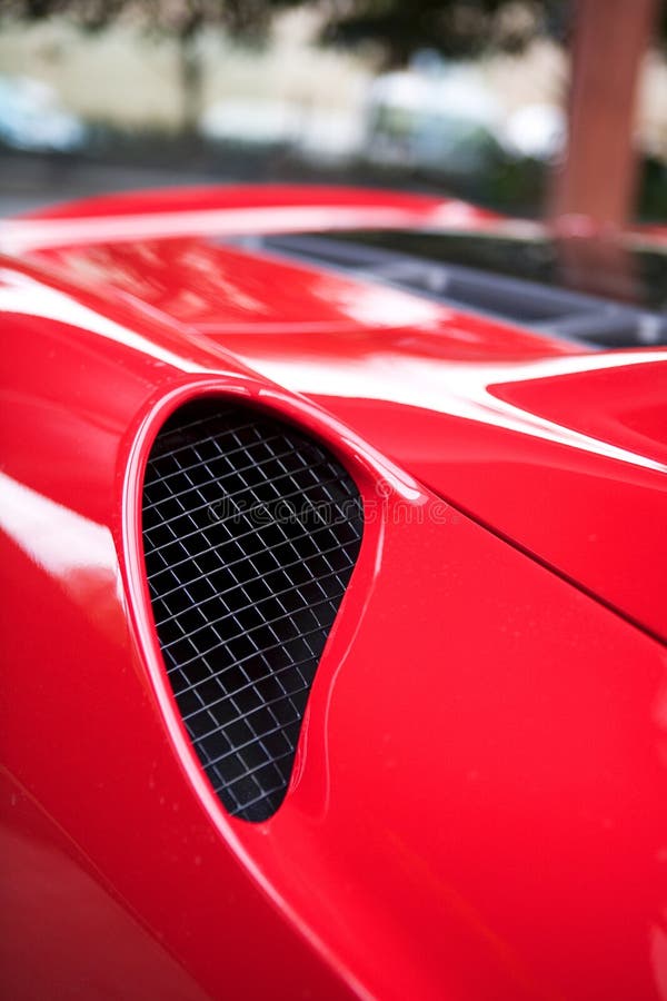 Air Scoop editorial photography. Image of intake, ferrari - 5135517