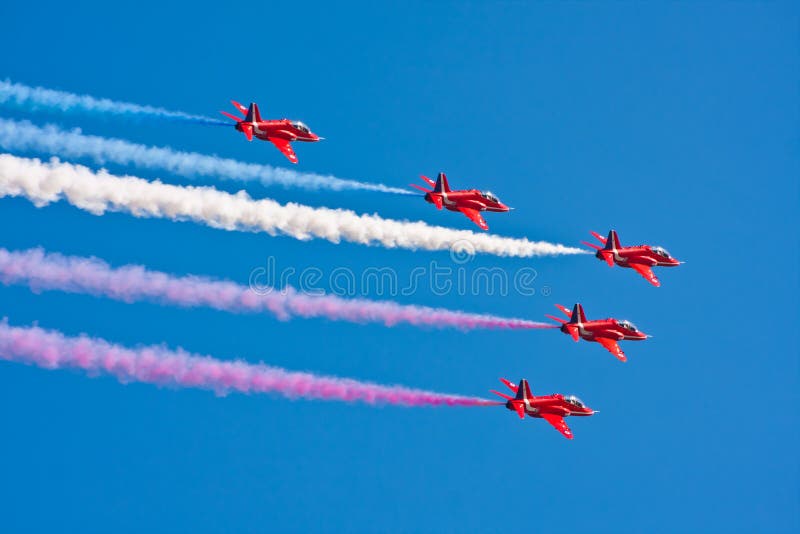 French Air Force in Paris Air Show Stock Image - Image of visit ...