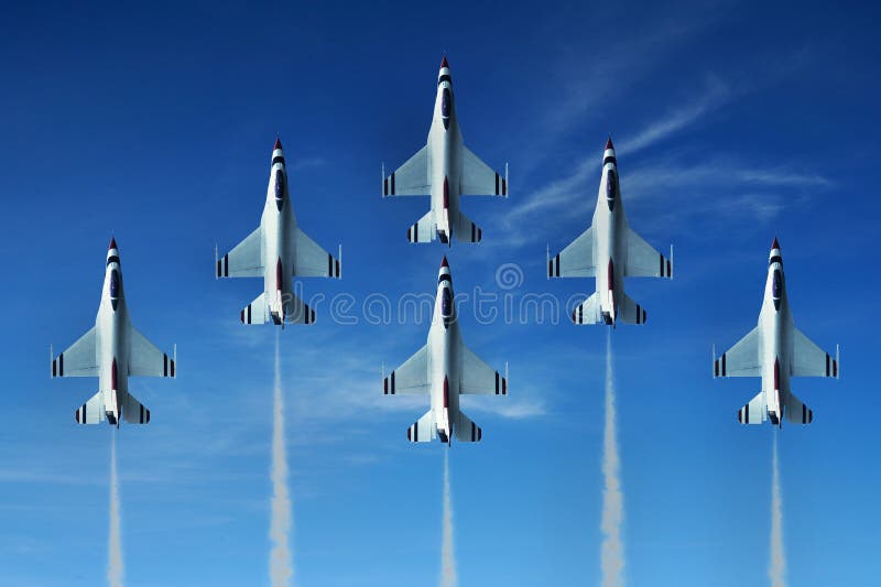 Air Show Jet stock image. Image of group, flight, aviation - 11490657