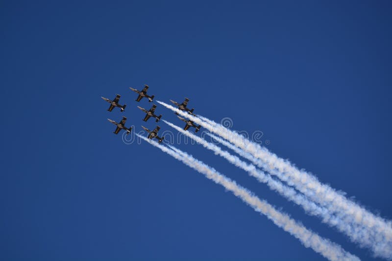 Air Show Jets editorial photography. Image of airplane - 66585997