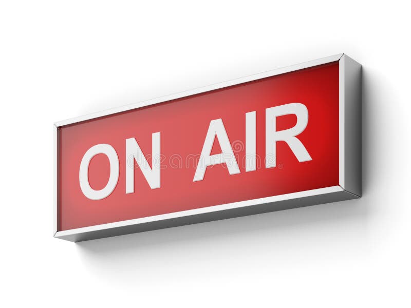 On AIR sign stock illustration. Illustration of background - 34481796