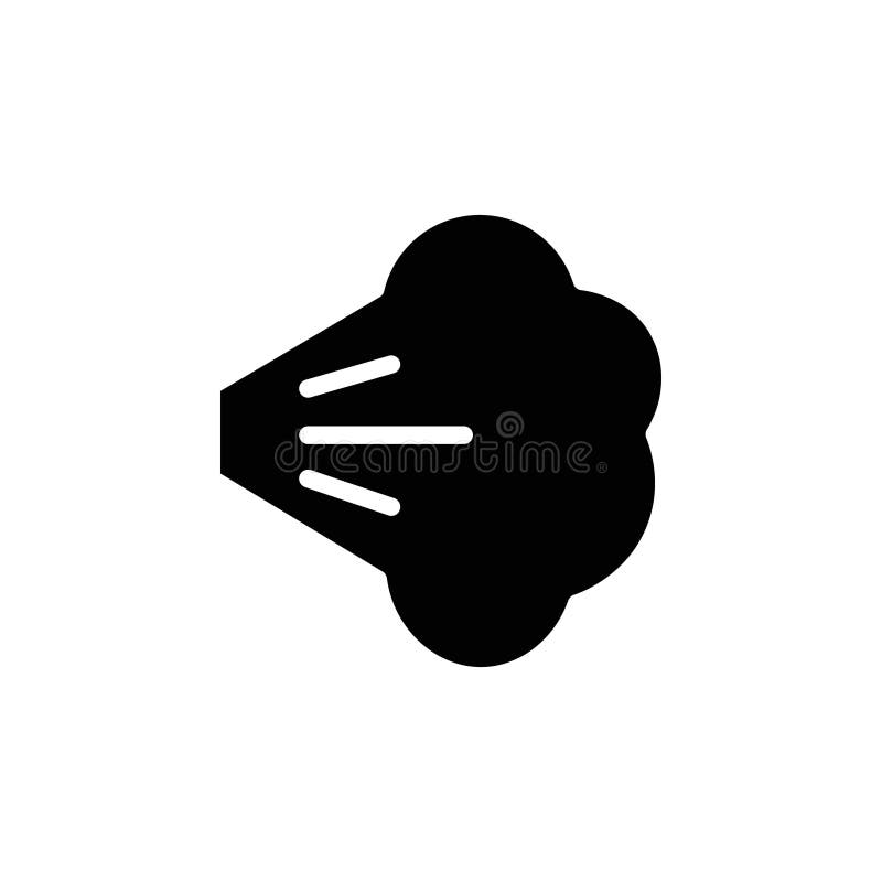 Air Spray Cloud Icon Web Design in Vector Stock Vector - Illustration ...