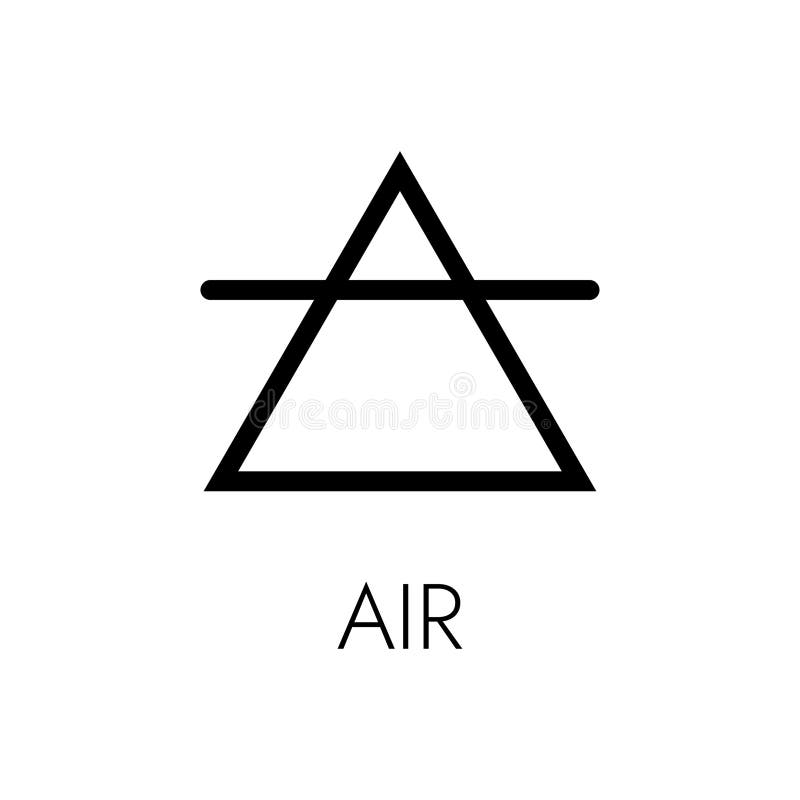 Air Symbol, Vector Illustration, Element of Nature Stock Vector ...