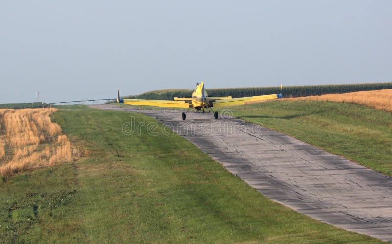 Air Tractor is the Favorite of Crop Dusters in the Midwest Stock Photo ...