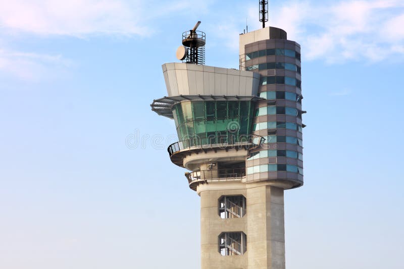 Air Traffic Control Tower stock photo. Image of building - 26448396