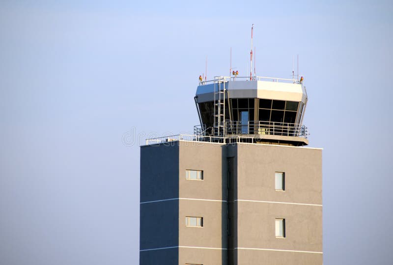 Air Traffic Control Tower stock image. Image of outdoor - 4482949