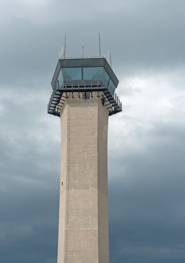 Air Traffic Control Tower stock image. Image of aviation - 58316117