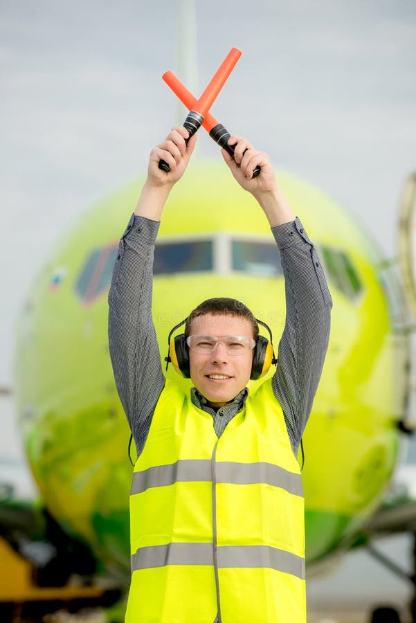 Air Traffic Controller Holding Signs Stock Photos - Free & Royalty-Free ...