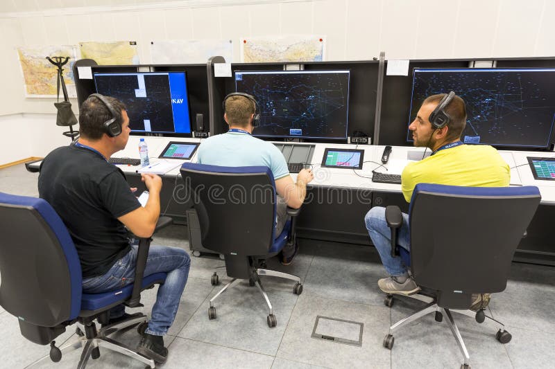 Air Traffic Services Authority Controller Editorial Stock Photo - Image ...