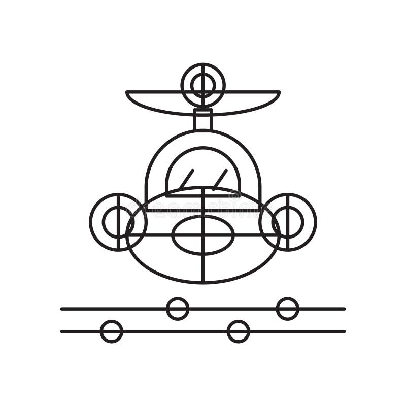 Air Transport Icon Vector Isolated on White Background, Air Transport ...