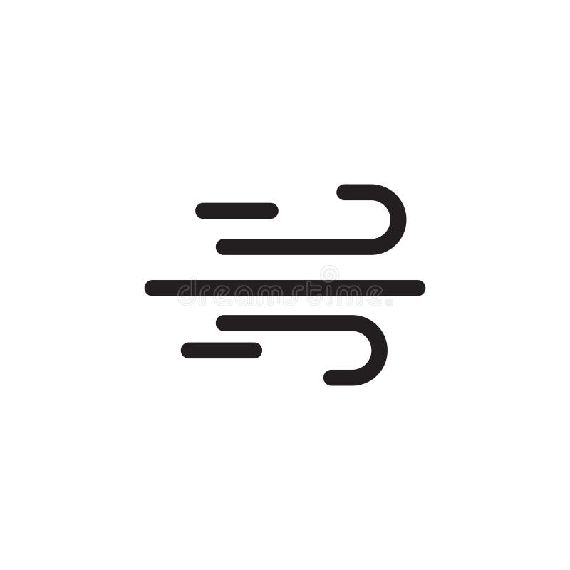 Air Vector Icon Design Template Stock Vector - Illustration of weather ...