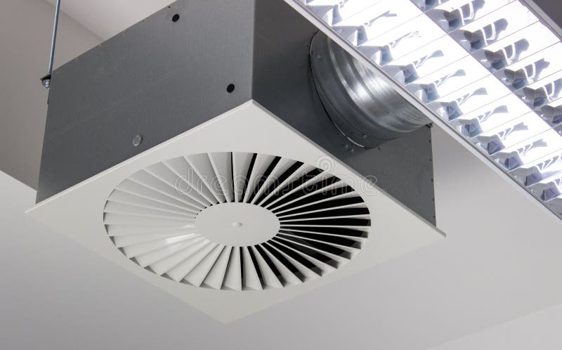 Laboratory Air Ventilation System Stock Image - Image of tubing, modern ...