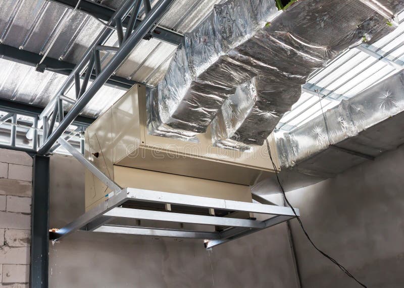Air Ventilation Pipe System Stock Photo - Image of architecture ...