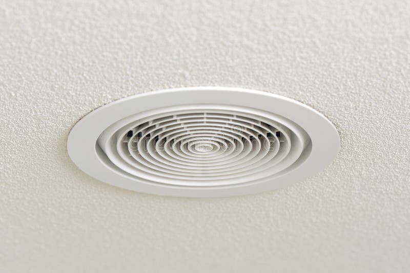 Air Ventilation System in the Ceiling of a Modern Building Stock Image ...