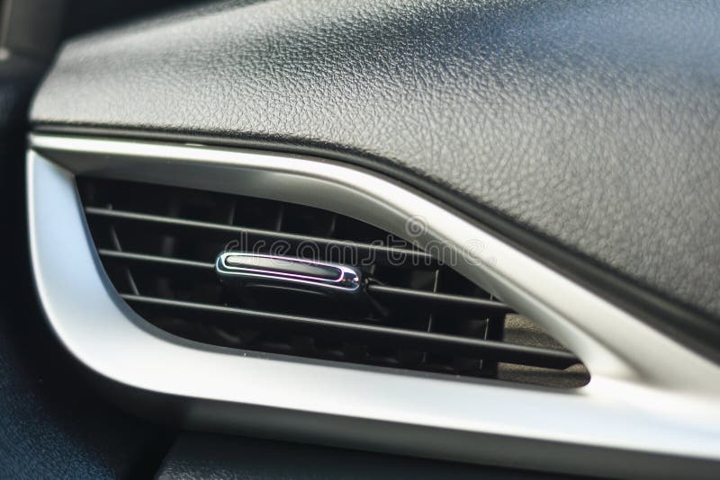 Air Vents, the Flow of Air Inside the Car Stock Photo - Image of hand ...