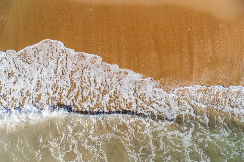 Air Video Capturing from the Top with Drone with Sea View Stock Photo ...