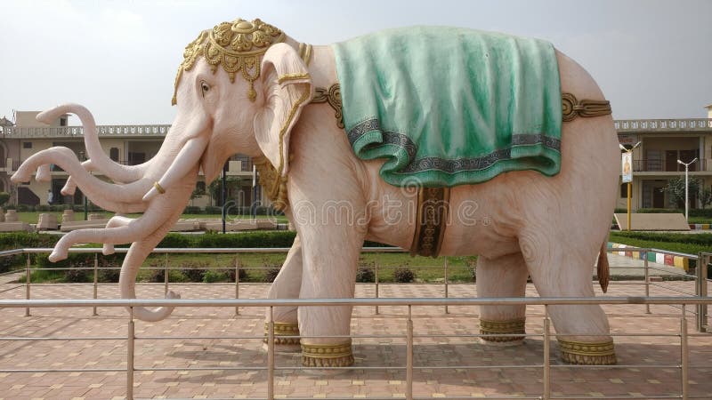 Airavata: a Mythological Elephant Stock Image - Image of multiple ...