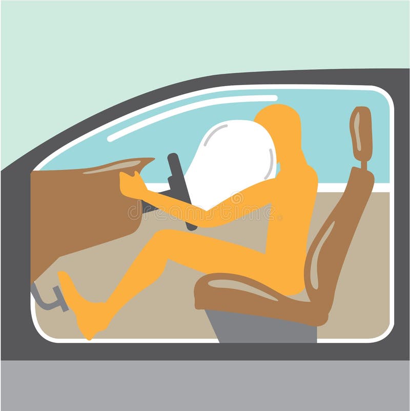 Airbag Stock Illustrations – 1,668 Airbag Stock Illustrations, Vectors ...