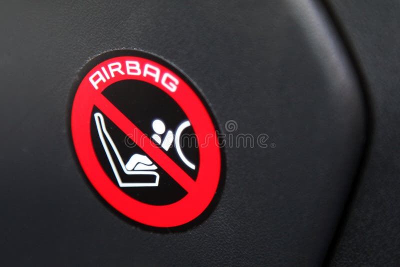 Airbag stock photo. Image of safety, label, airbag, sign - 29258538