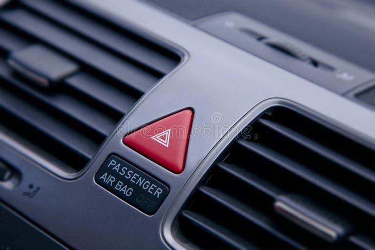 Airbag warning stock photo. Image of accelerate, kilometer - 13488052