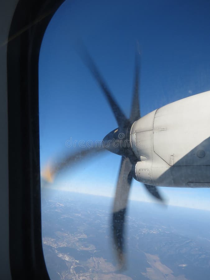 Airblade of an aircraft stock photo. Image of view, propeller - 88729962