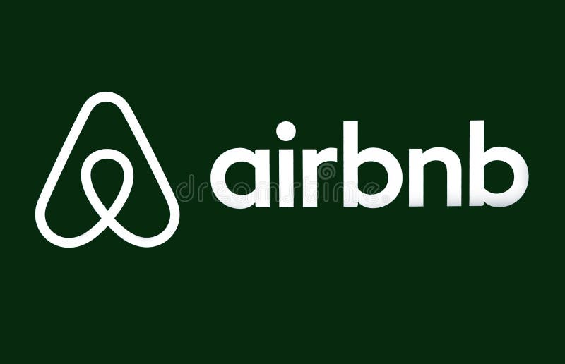 Airbnb logo editorial photography. Image of accommodations - 93709617